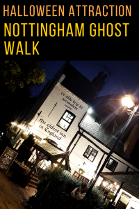 Nottingham Ghost Walk, the perfect Halloween Attraction.